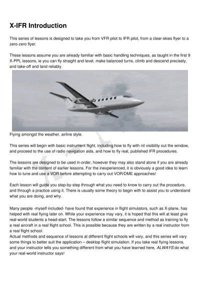 X Ifr Introduction X Web Hosting