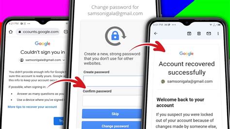 How To Recover Gmail Account Password Without Recovery Email And Phone