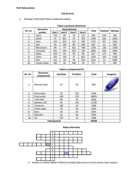 Pdf Fisa De Lucru Tabele In Word Dokumen Tips
