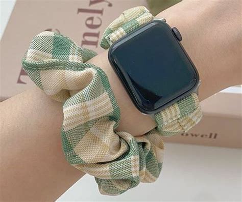 제이와이컴퍼닙 애플워치 스트랩 스마트워치 밴드 머리끈 곱창밴드세트 인싸템 287 위시버킷