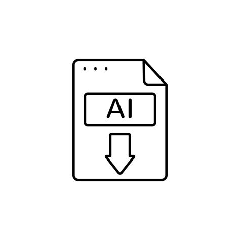 Ai File Icon Vector Art Icons And Graphics For Free Download