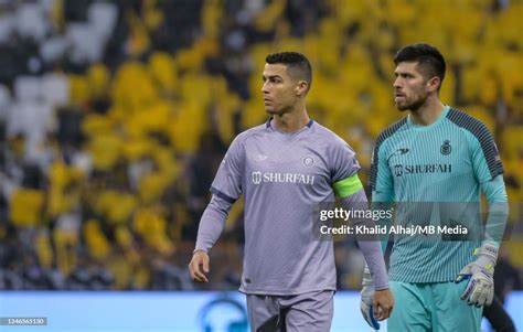 Cristiano Ronaldo Of Al Nassr During The Saudi Super Cup Semi Final