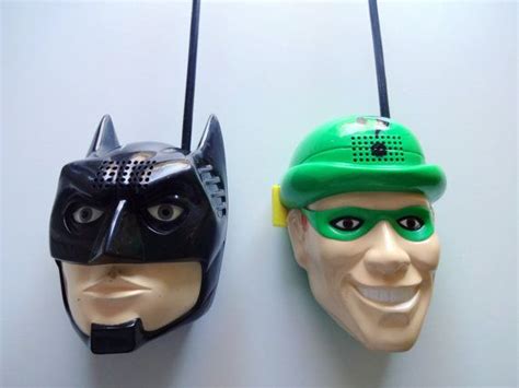 Vintage Batman Forever Walkie Talkies 1995 Etsy Walkie Talkie