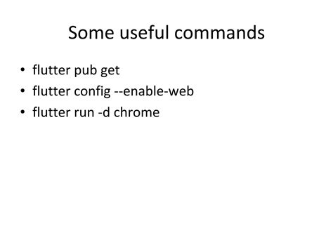 Flutter For Web An Intro PPT