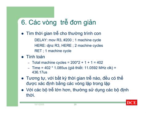 Chap3 8051 Microcontroller â€“ Assembly Ppt