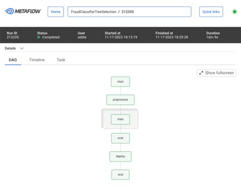 develop ml and ai with metaflow and deploy with nvidia triton inference