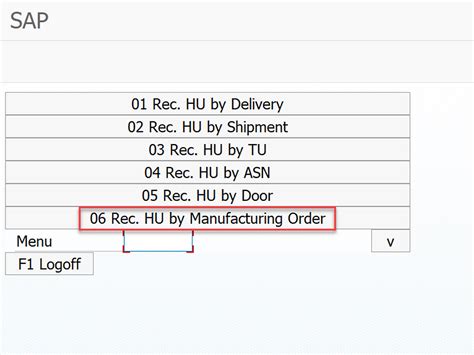 By Product Receipt With SAP EWM API