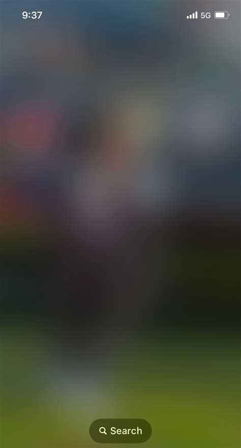 Apple Home Screen Blurry With Search Butt Apple Community