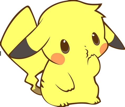 Como Dibujar Pikachu Kawaii Dibujos Imagenes Faciles