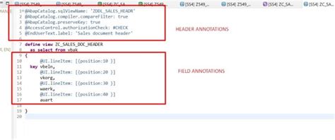 Creating A Service From Cds And Useful Annotations