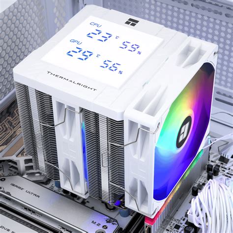 Thermalright 利民 Peerless Assassin 120 Digital Argb White 雙塔風冷散熱器 White 白色