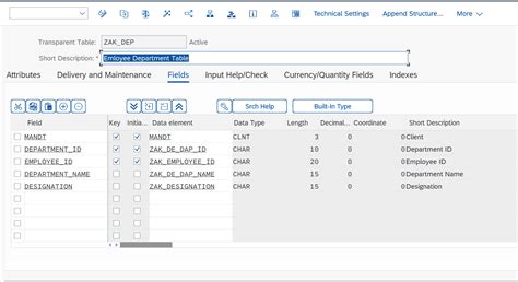 Getting Started With Abap How To Create Maintenan Sap Community