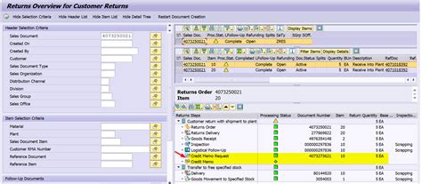 ewm arm advanced returns management integration sap community