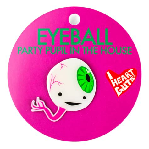 Eyeball Lapel Pin Party Pupil In The House
