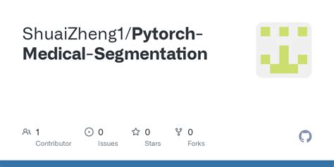 Github Shuaizheng1pytorch Medical Segmentation