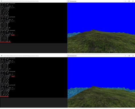 c opengl camera movement have a latch when i move from a cell to