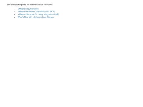 Vmware Documentation Dell Powerstore Vmware Vsphere Best Practices