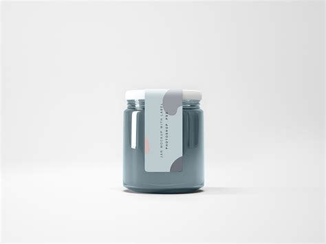 Glass Jar Free Mockup Mockup World Hq