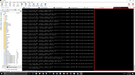 logging mobaxterm logs lines are not coming in complete screen