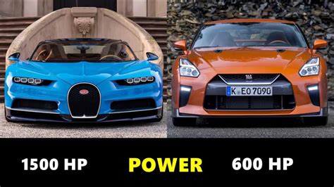 2017 Bugatti Chiron Vs 2017 Nissan GT R Acceleration Sound YouTube