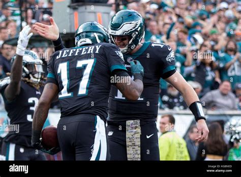 Philadelphia Pennsylvania Usa 5th Nov 2017 Philadelphia Eagles