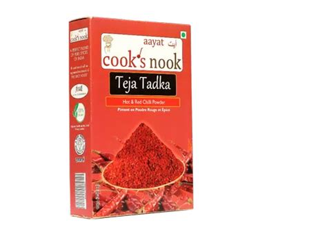 Cooks Nook Teja Tadka Hot And Red Chilli Powder At Rs 280kg Chilly