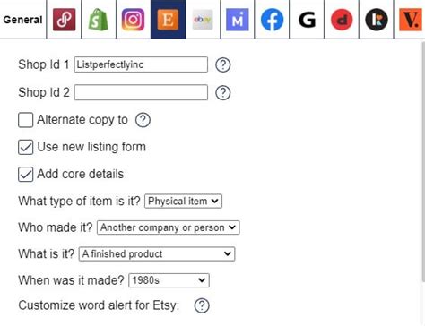 As Shown Last Week List Perfectly Now Supports Etsys New Listing Form