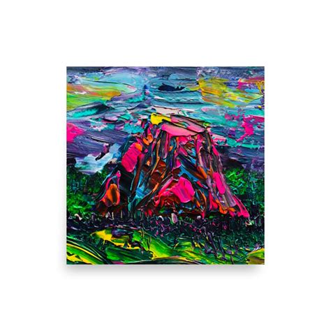 Devils Tower Print Crystal Knutson Artist