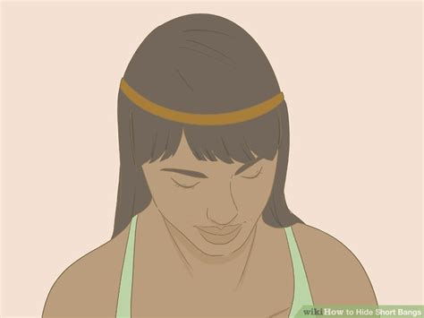 4 Easy Ways To Hide Short Bangs WikiHow