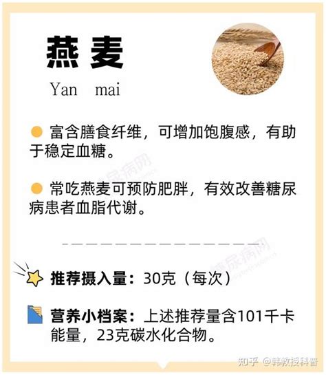 糖尿病饮食——“超级控糖”食物，主食篇 知乎