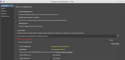 Krita搭配comfyui Ai生圖，krita Ai Diffusion外掛安裝教學 · Ivon的部落格