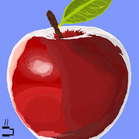Pixilart Apple By Comfee