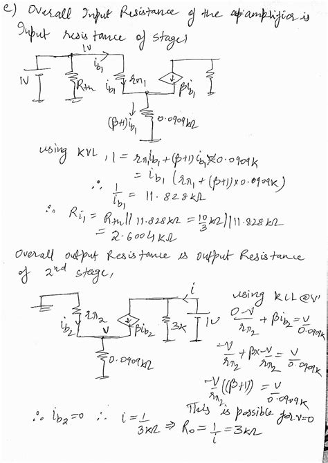 Solved Problem 1 A For Each Transistor In The Circuit Below Estimate Course Hero