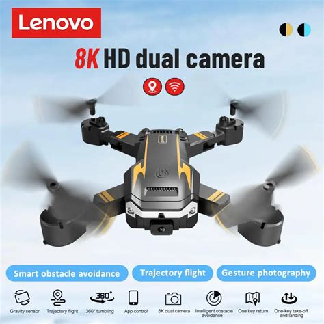 Lenovo 8K Drone RC Helikopter Fpv GPS Ha Ift Kamera Ak Ll Engel Ka Nma