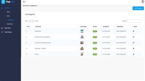 Toplistr Multipurpose Business Directory Listing App And Admin Panel