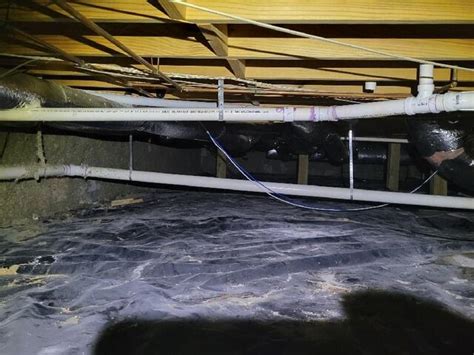 Frontier Foundation And Crawl Space Repair Before And After Photo Set