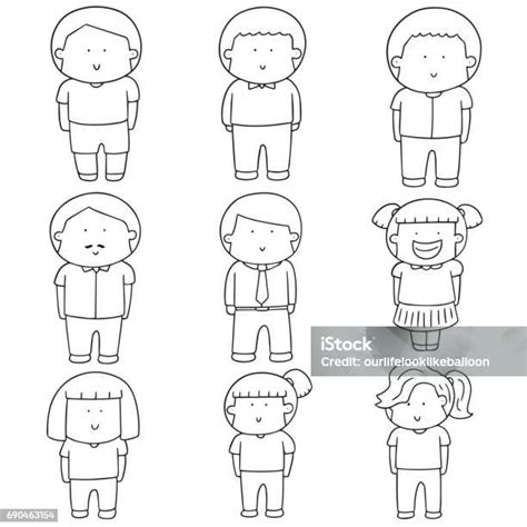 사람들 소녀에 대한 스톡 벡터 아트 및 기타 이미지 소녀 개념과 주제 교사 교육 관련 직업 Istock