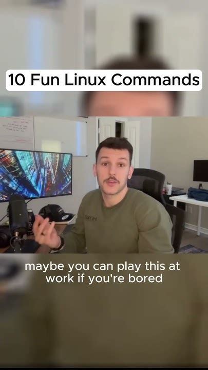 10 Fun Linux Commands To Know Youtube