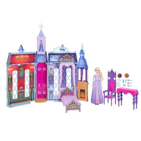 Elsa And Her Doll Castle