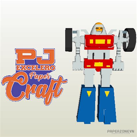 Cartoon Paper Toys [gobots] Cy Kill Paperzone Vn