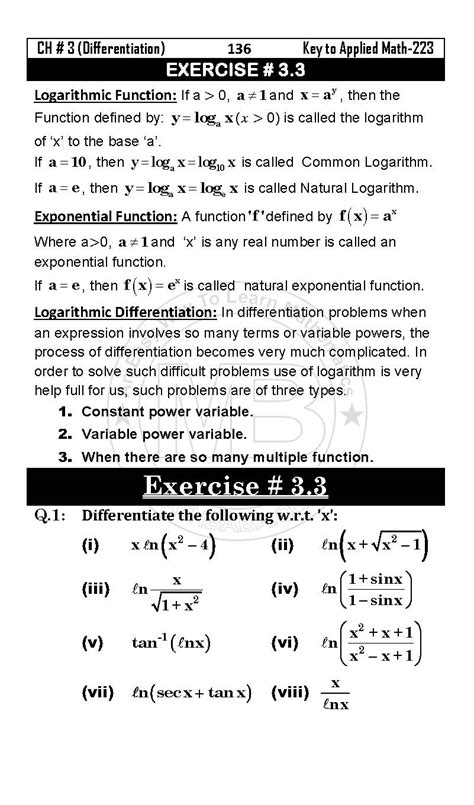Exercise Math