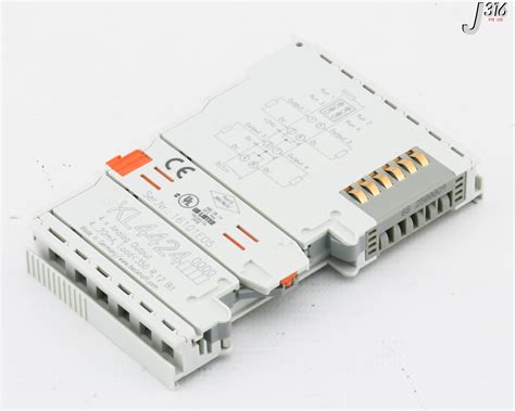 31550 Beckhoff Analog Output Terminal New Kl4424 J316gallery