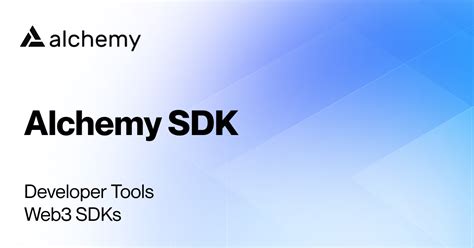 Alchemy Sdk Web Sdks Alchemy