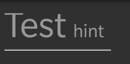Solved Change Hint Text Font Size B4X Programming Forum