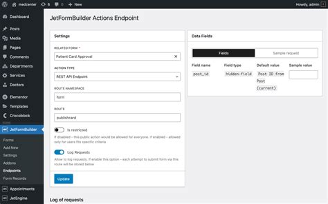 How To Set Up Formless Actions Endpoints Jetformbuilder Crocoblock