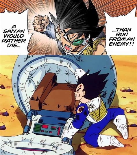 Why Did Vegeta Run Away Is He Stupid Rningen