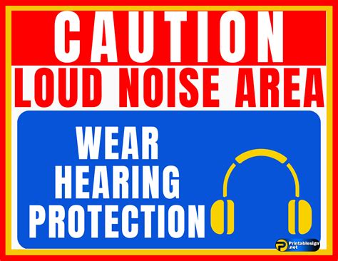 Loud Noise Sign Free Download Loud Noises Printable Signs Noise