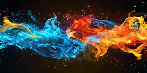Abstract Multicolor Flame Background Images Hd Pictures And Wallpaper