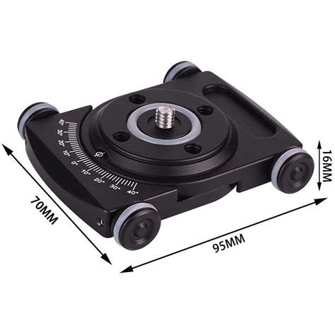 Camera Rolling Slider Dolly Car Roller Aluminium D Vicedeal