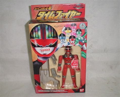 Bandai Power Rangers Time Force Timeranger Red Fighter Action Collecti Lavits Figure